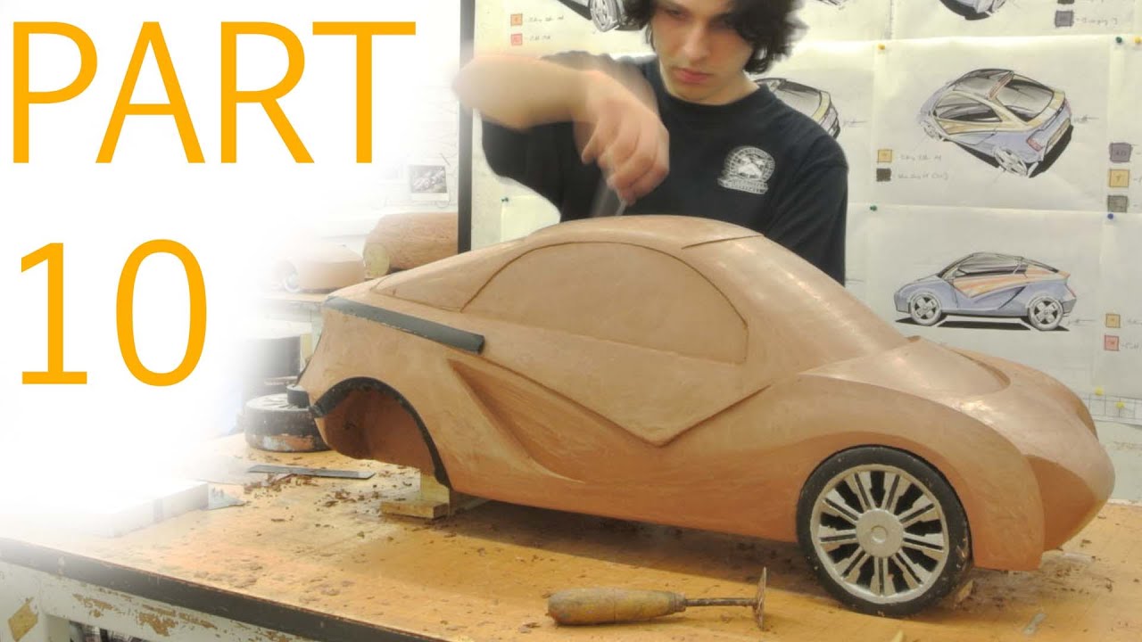 1:4 Scale Clay Model Time-lapse, Part 10 - YouTube