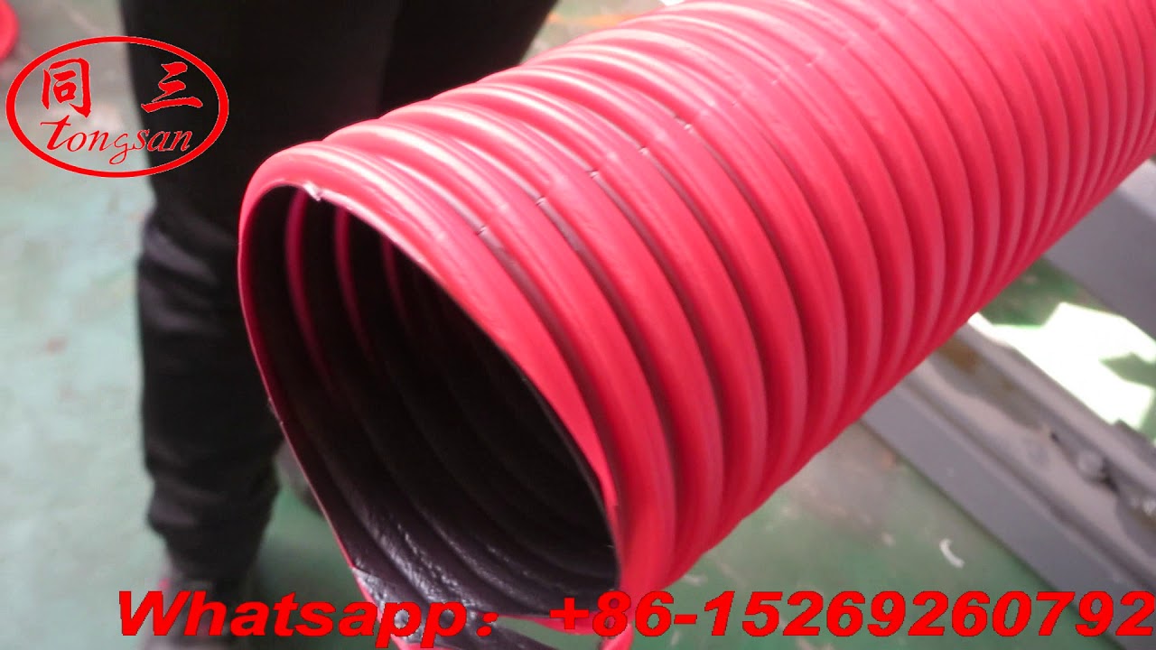 DWC pipe making production line/Double wall corrugated pipe making line ...