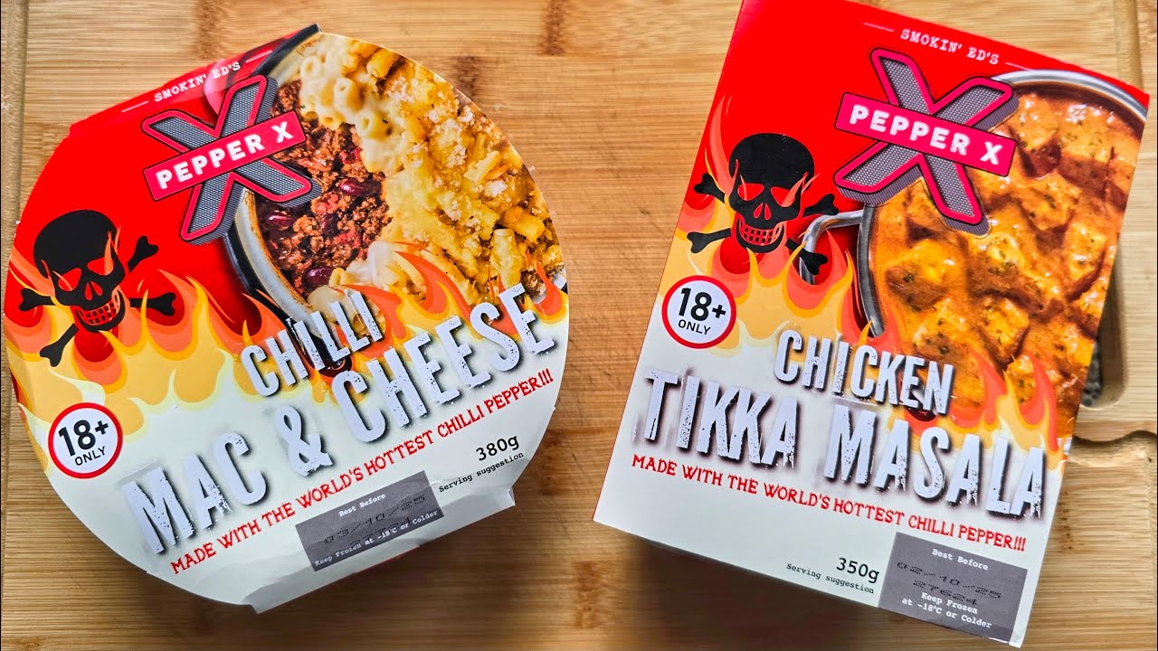New Pepper X ready meals!! - YouTube