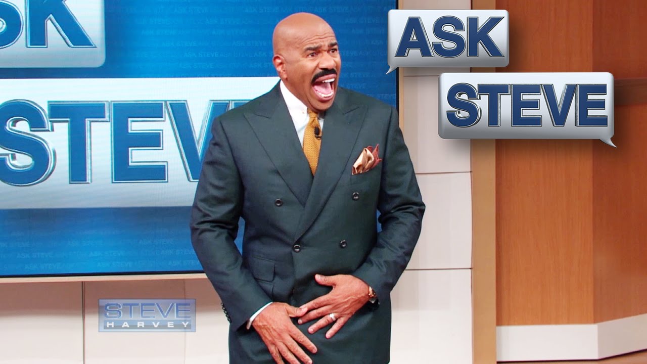Ask Steve: What's a Manzilian? || STEVE HARVEY - YouTube