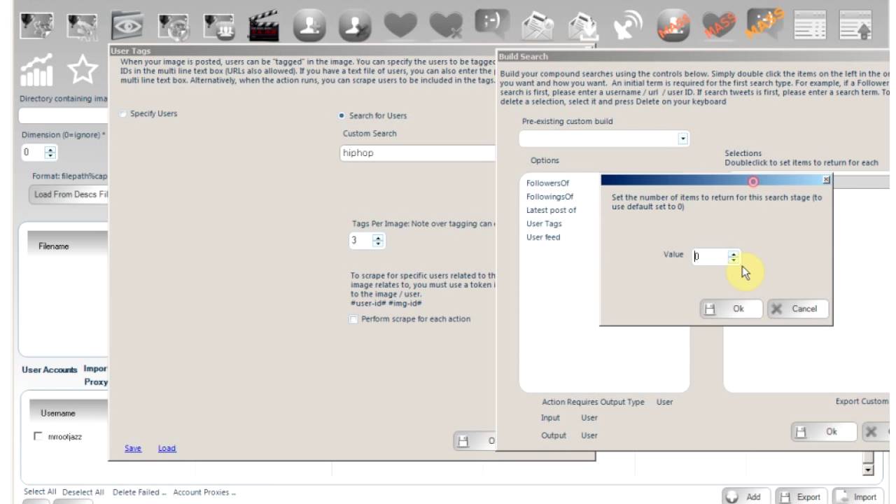 InstaDUB auto user mentions and auto user tags and some reposting - YouTube