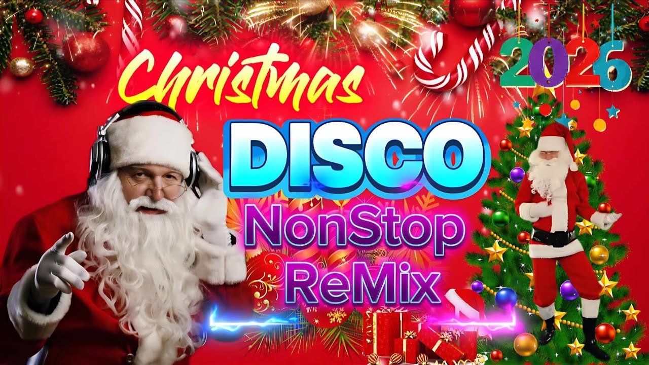 Christmas Disco Remix – Funky Holiday Dance Party 🎅🪩 - YouTube
