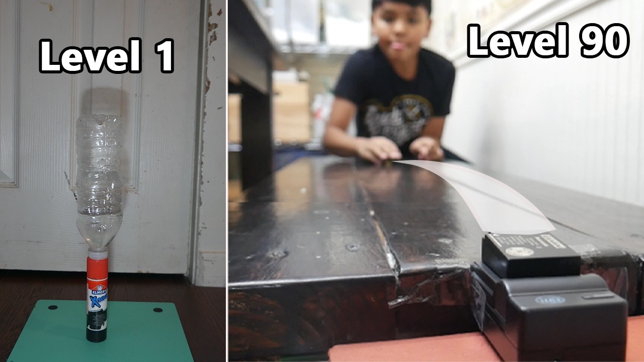 IMPOSSIBLE Trick Shots From Level 1 to Level 100 - YouTube