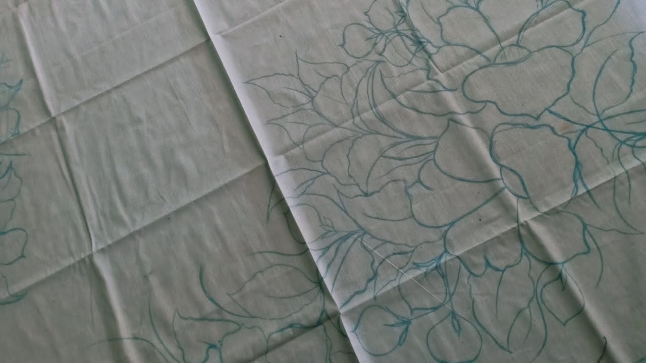 Beautiful new bed sheet draw design. - YouTube