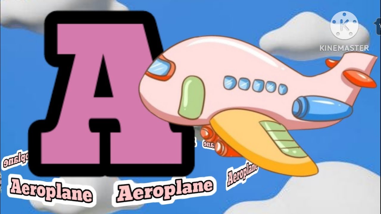 ABC Phonics Songs-Toddler Learning Video Songs-A for Aeroplane,Nursery ...