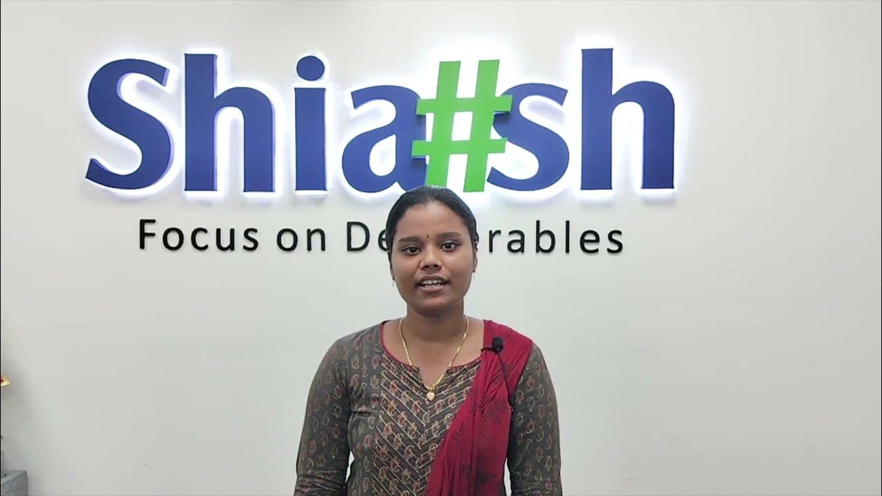 SHIASH INFO SOLUTIONS | Python Intern 2023 I Intern Testimonial - YouTube