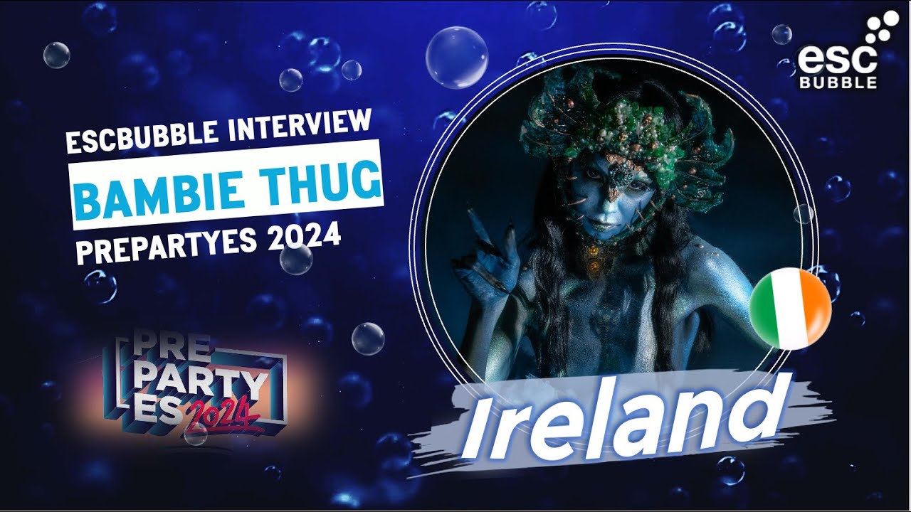 Bambie Thug - Doomsday Blue / Ireland Eurovision 2024 / Interview at ...