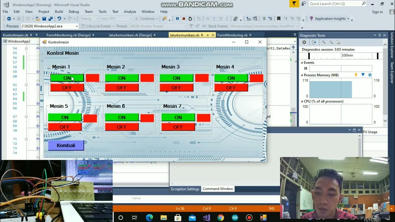 Desain HMI Visual studio - YouTube