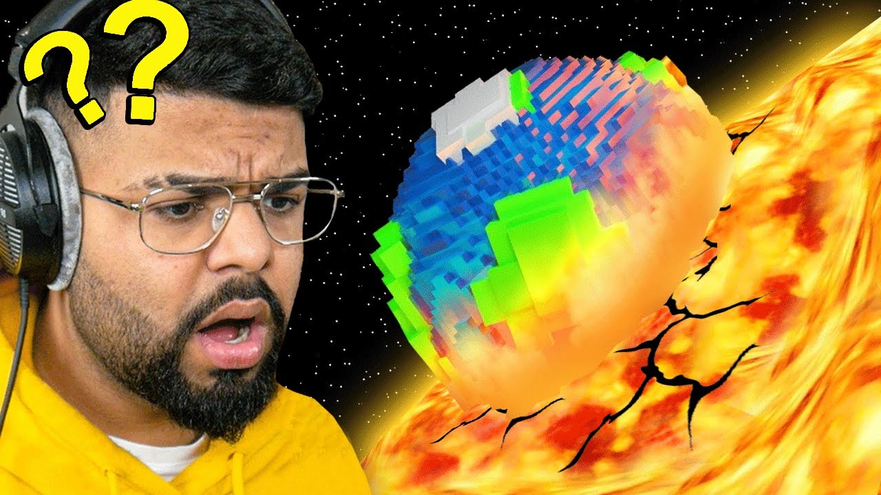 Crashing the Sun into Earth on my Friends SMP... - YouTube