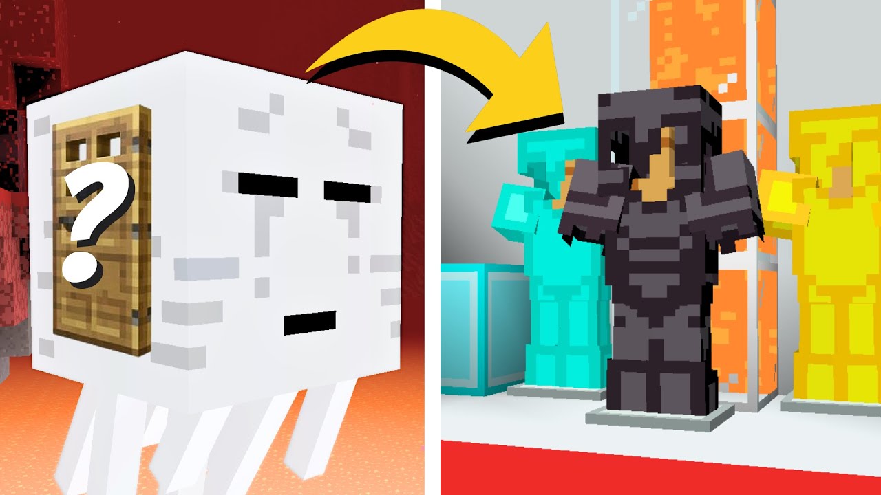 I Built a Secret Nether Base In Minecraft!! - YouTube