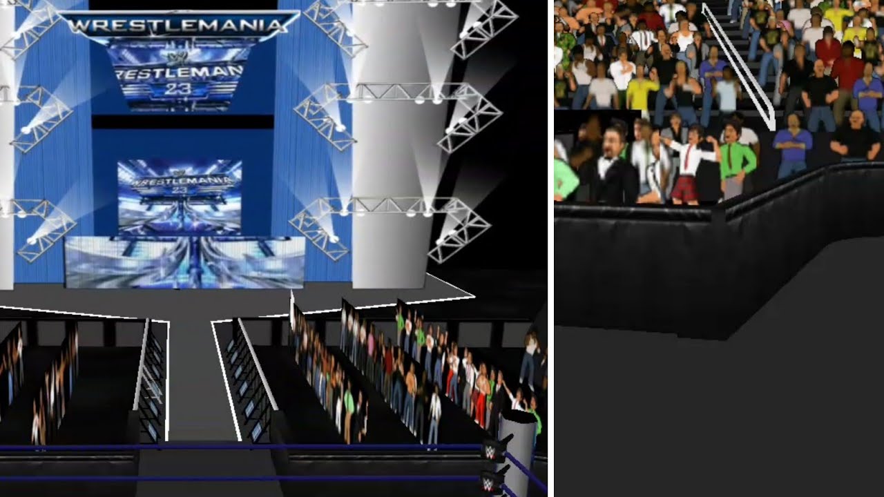 WrestleMania 23 Arena | WR3D - YouTube