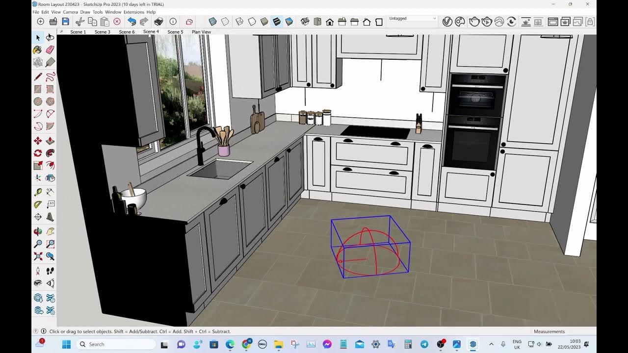 8. Beginner Sketchup Tutorial - Making Renders - YouTube