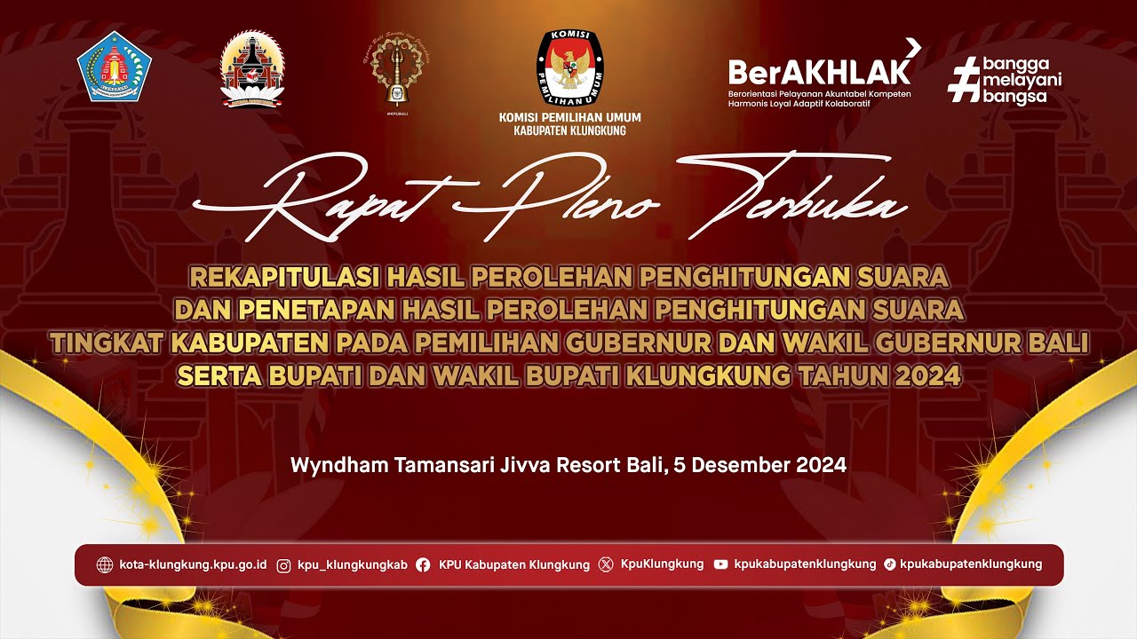 RAPAT PLENO TERBUKA 2024 - YouTube