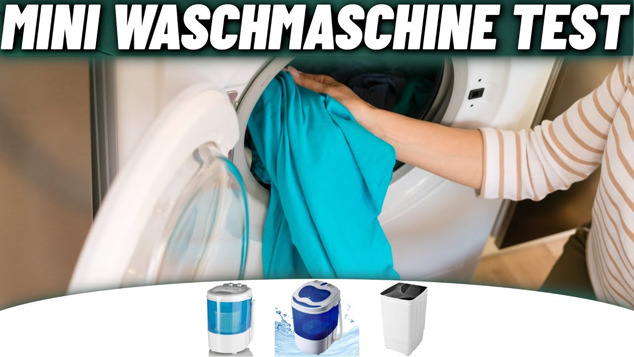 Mini Waschmaschine Test 2025 | 3 Beste Mini Waschmaschinen - YouTube
