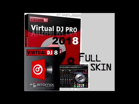 virtual dj pro 8.3.4 español+ crack + 60 skin + APK control remoto virtual dj