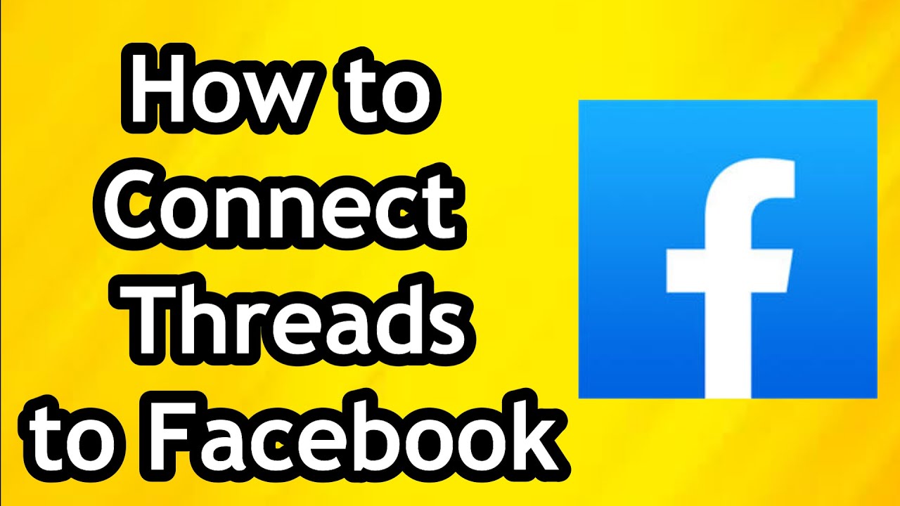 How to Connect Threads to Facebook - YouTube