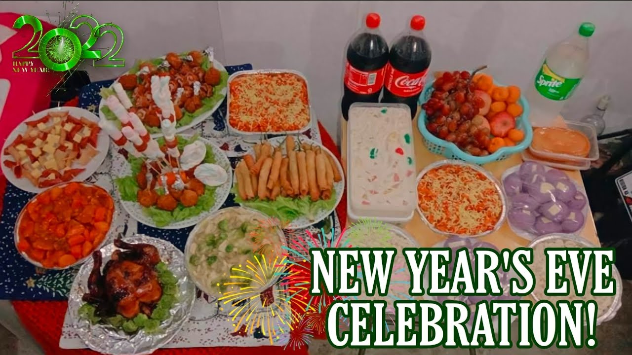 My New year's eve, Simpleng handa. - YouTube