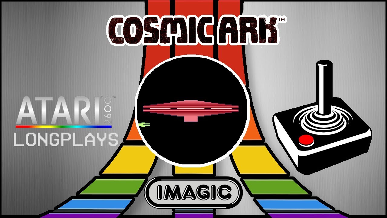 Atari 2600 Longplays: Imagic Cosmic Ark - YouTube