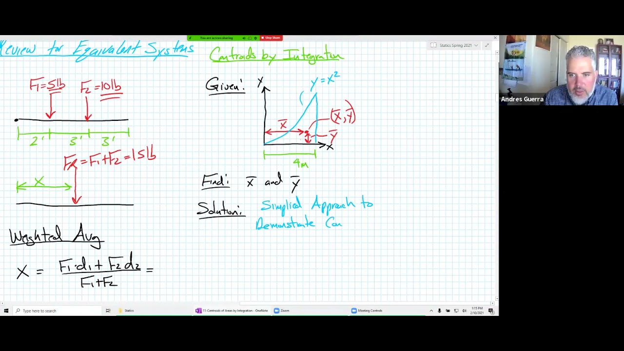 11 Centroids by Integration - YouTube