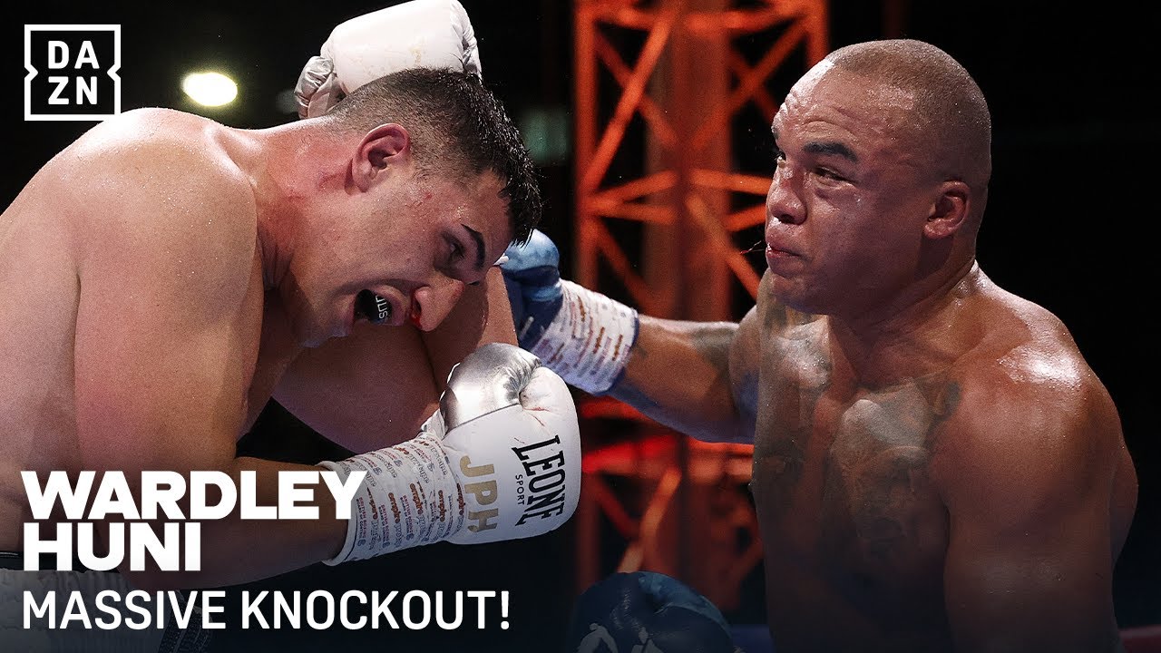 WARDLEY'S MASSIVE KO OF JUSTIS HUNI!!! 🤯 - YouTube