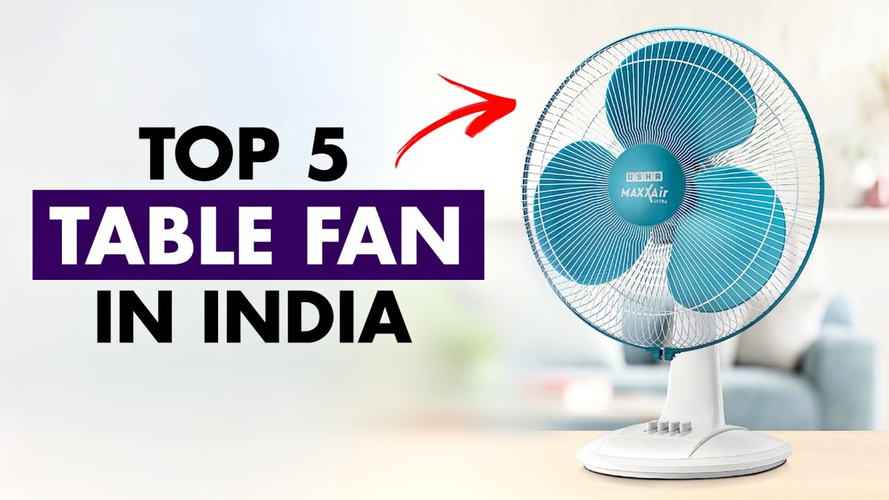 Top 5 Best Table Fans In 2025⚡ Best Portable Table Fan Reviews⚡ Best ...