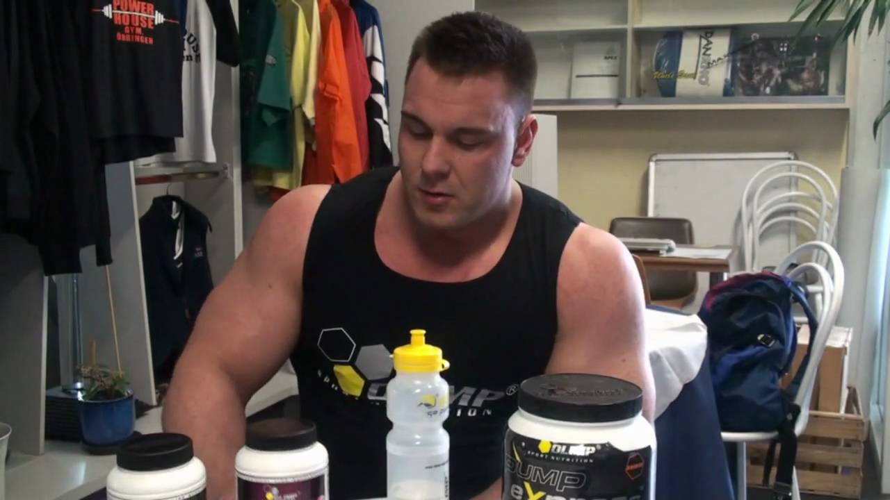 Paul Poloczek Leg Training Olimp Athlet 25 years - YouTube