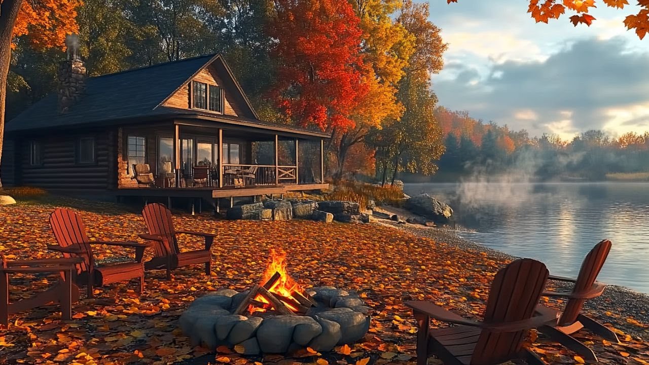 Relax With Autumn Sounds | Relax and Improve Your Mood During Cold ...