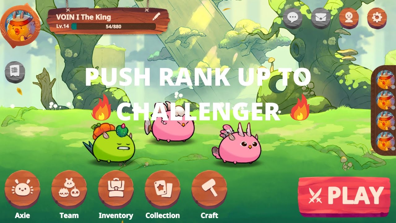 LIVE!!! Push Rank Axie Origin Season 0 - ( Edisi Gabut sampai crafting ...