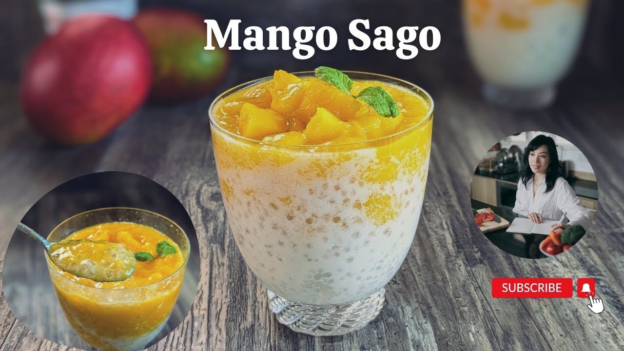 Mango Sago In Coconut Milk |The Ultimate Summer Dessert - YouTube