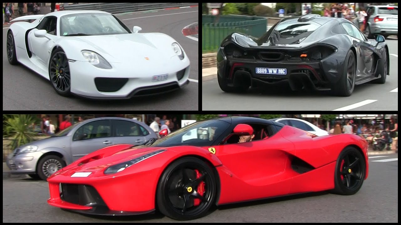 Holy Trinity in Monaco | 2x Ferrari LaFerrari, 4x McLaren P1 and 10x ...