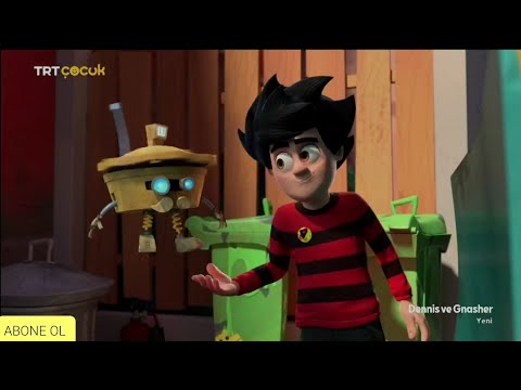 DENNİS VE GNASHER 6.BÖLÜM CASUS TURTA TRT ÇOCUK