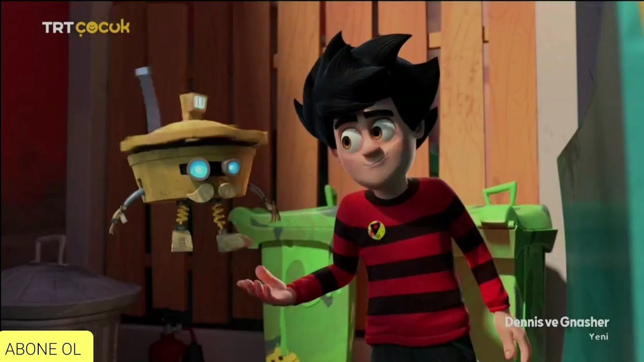 DENNİS VE GNASHER 6.BÖLÜM CASUS TURTA TRT ÇOCUK - YouTube