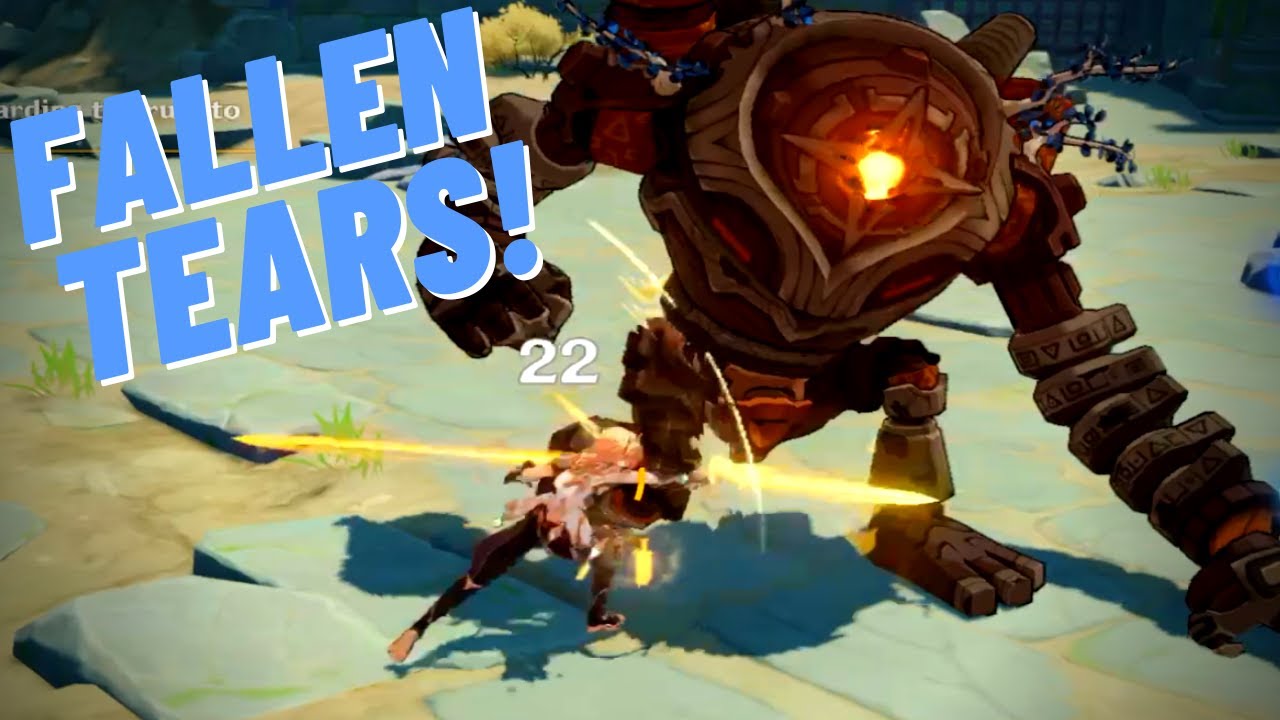 Genshin| Fallen tears 😢 | Archon Mission! Genshin Impact - YouTube