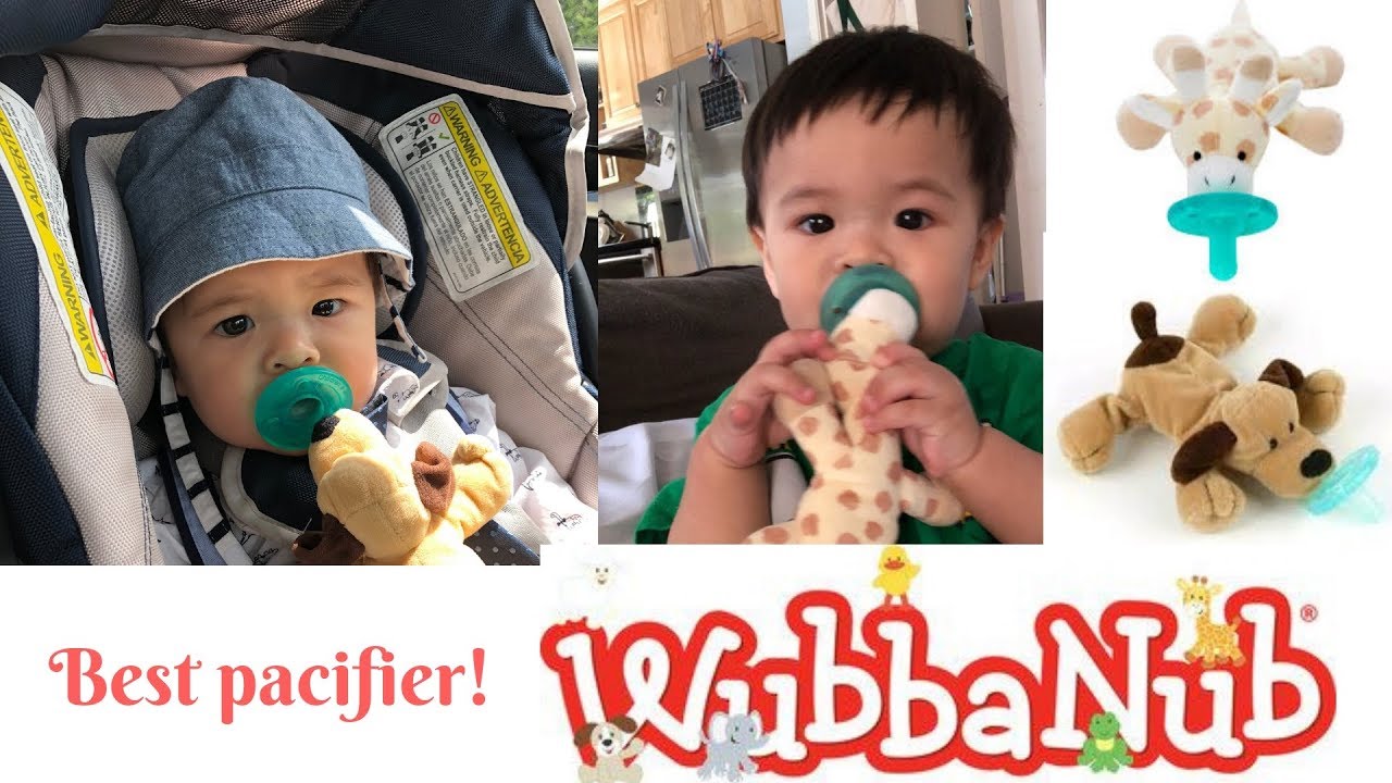 Best Infant Pacifier - WubbaNub Infant Pacifier - YouTube