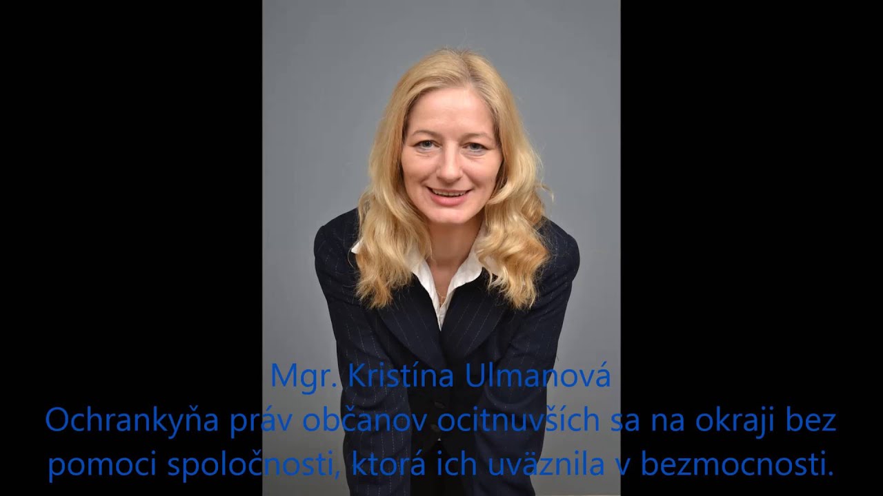 Mgr. Kristina Ulmanova 1 - YouTube