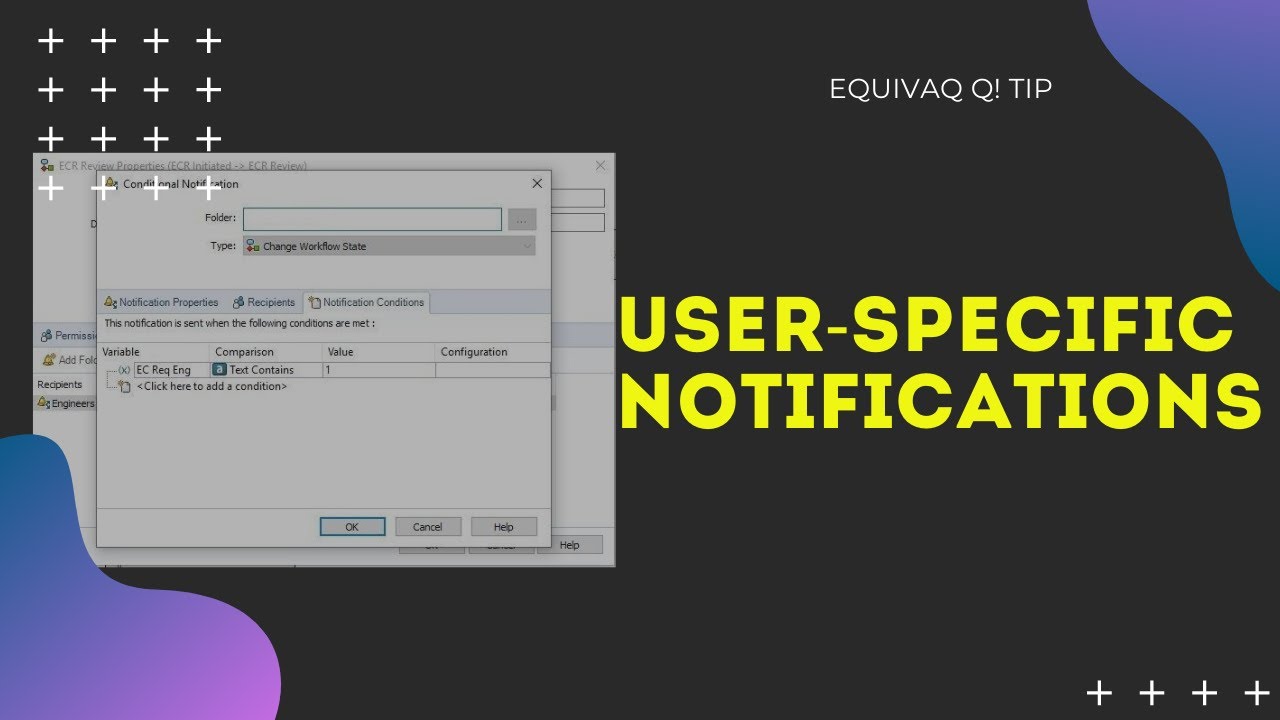 Q! Tip™ - Conditional notification for specific user in SOLIDWORKS PDM ...
