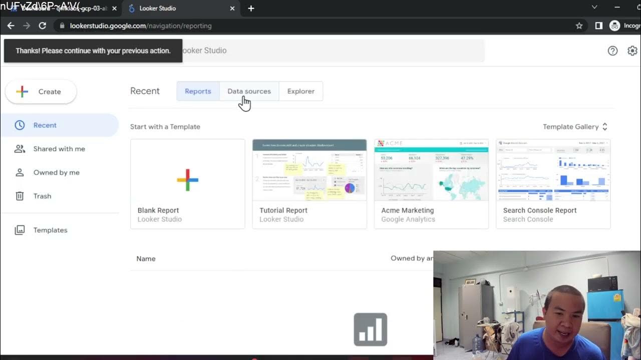 GSP409 Reports with Data Studio (Chaiyogcp season3) - YouTube
