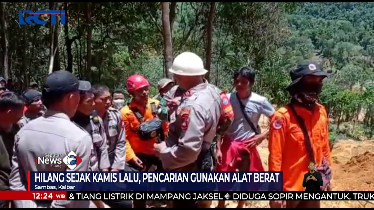 Tim Gabungan Cari 5 Penambang Emas Ilegal Tertimbun Longsor Di Kalbar