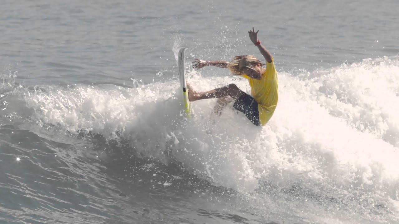 Grom Surfer, Gabriel Girardin, 11 years old, Maui North shore - YouTube