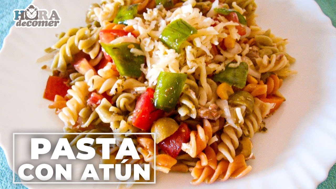 Para los AMANTES del ATÚN,una deliciosa PASTA FRESCA 🥗 l Omar Fierro ...