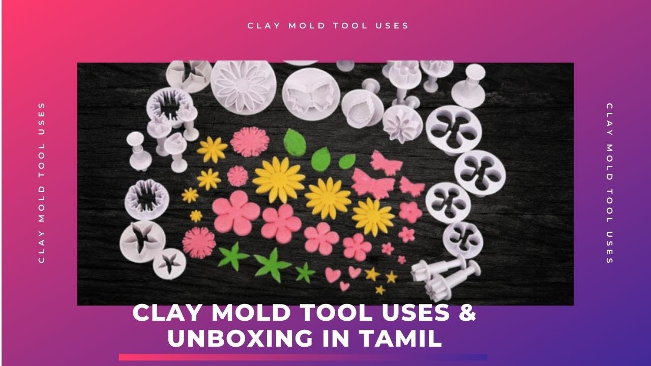 clay mold / clay modelling tool uses in tamil - YouTube