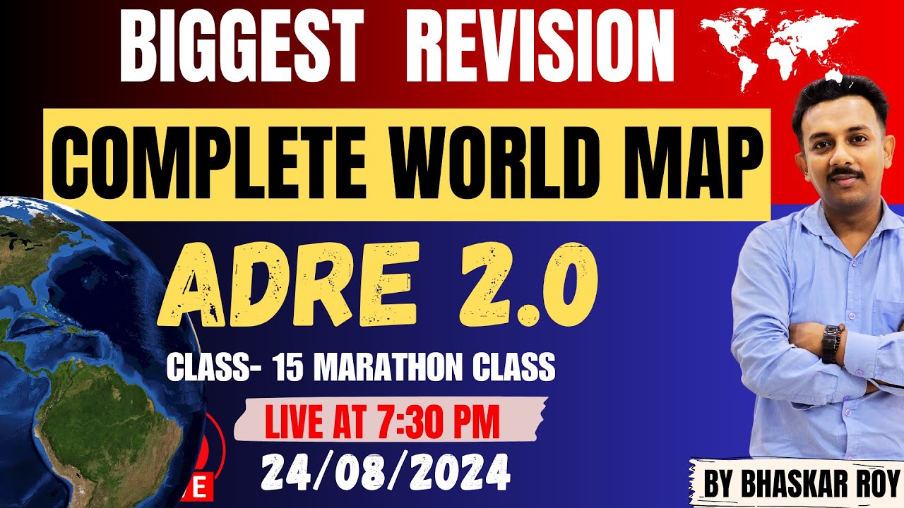 ADRE World Geography: Comprehensive Guide to Global Landscapes and ...