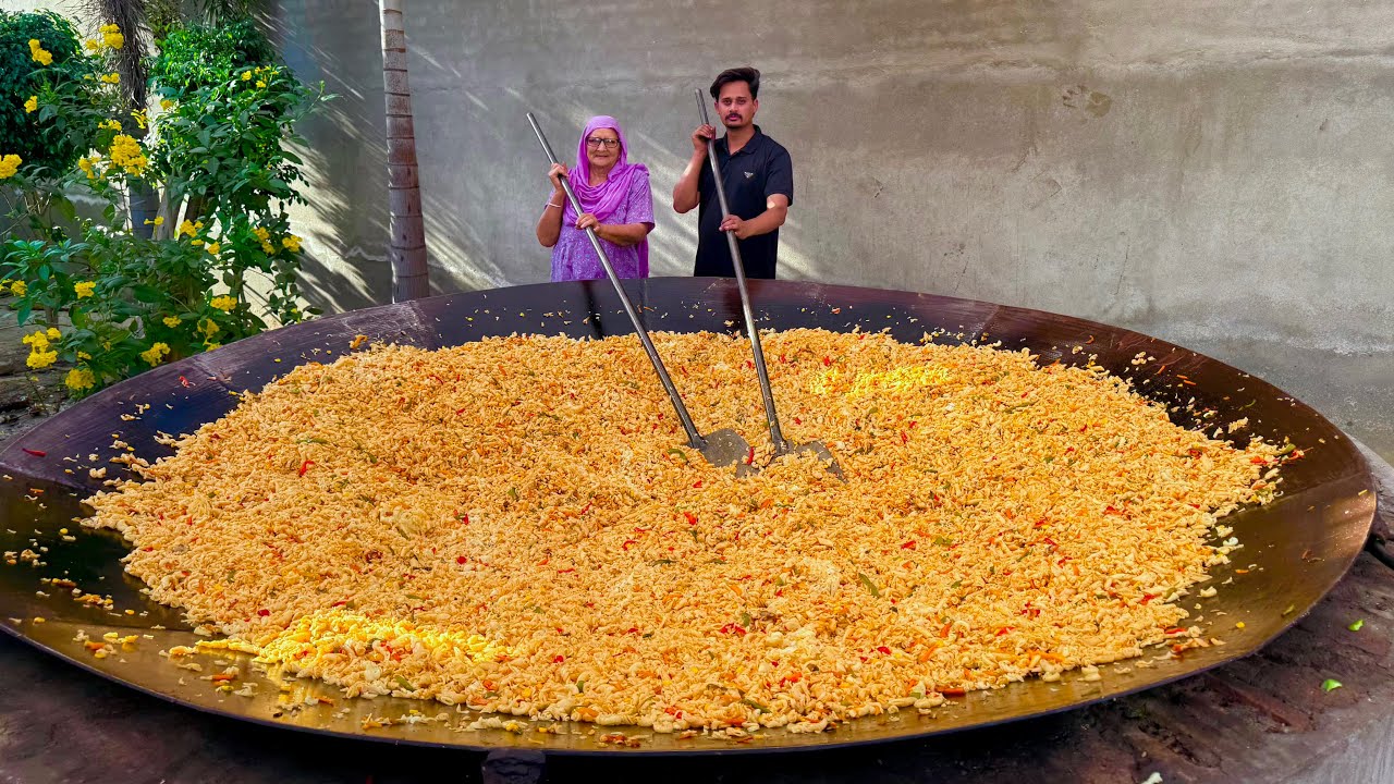 BIG PASTA | Mix Pasta Recipe By Granny | Indian Style Pasta Recipe ...