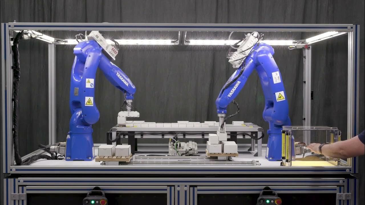 Yaskawa 6-Axis GP Robot - YouTube