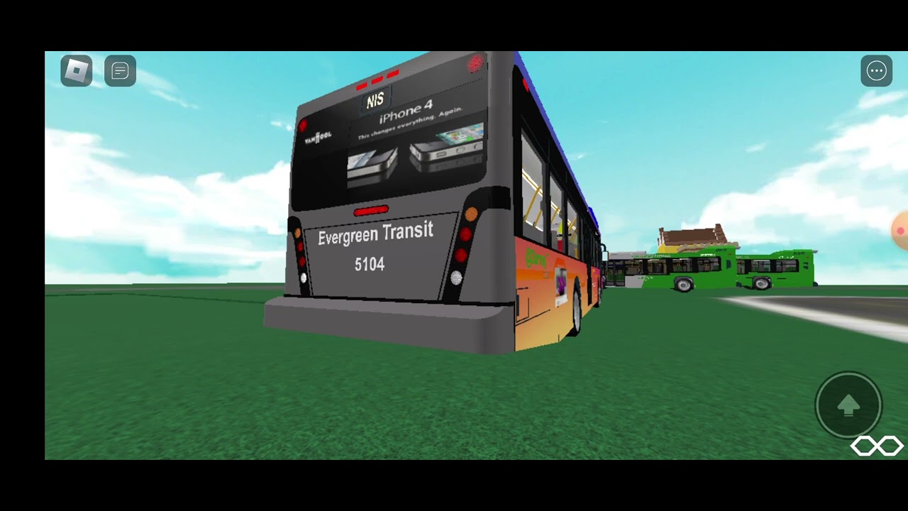 Roblox Buses: 2006 Vanhool A330 Evergreen Transit - YouTube