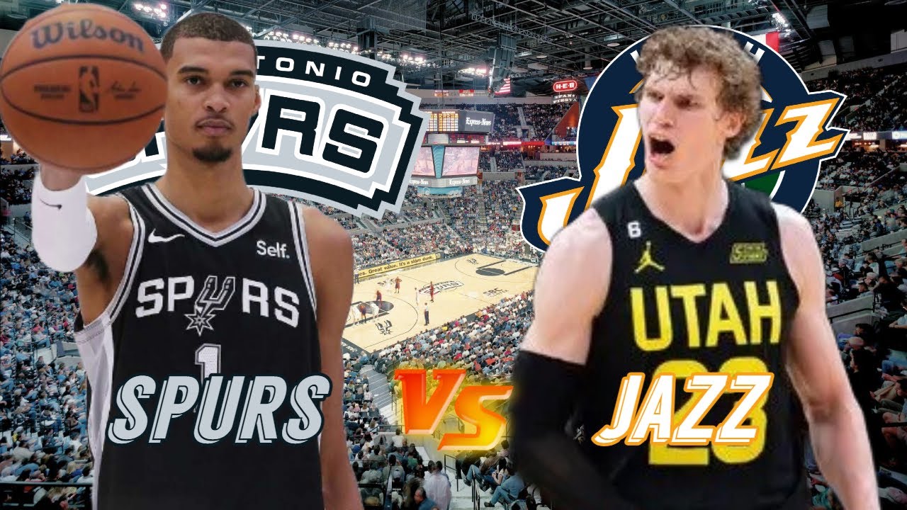 San Antonio Spurs vs Utah Jazz Live Play by Play & Scoreboard - YouTube
