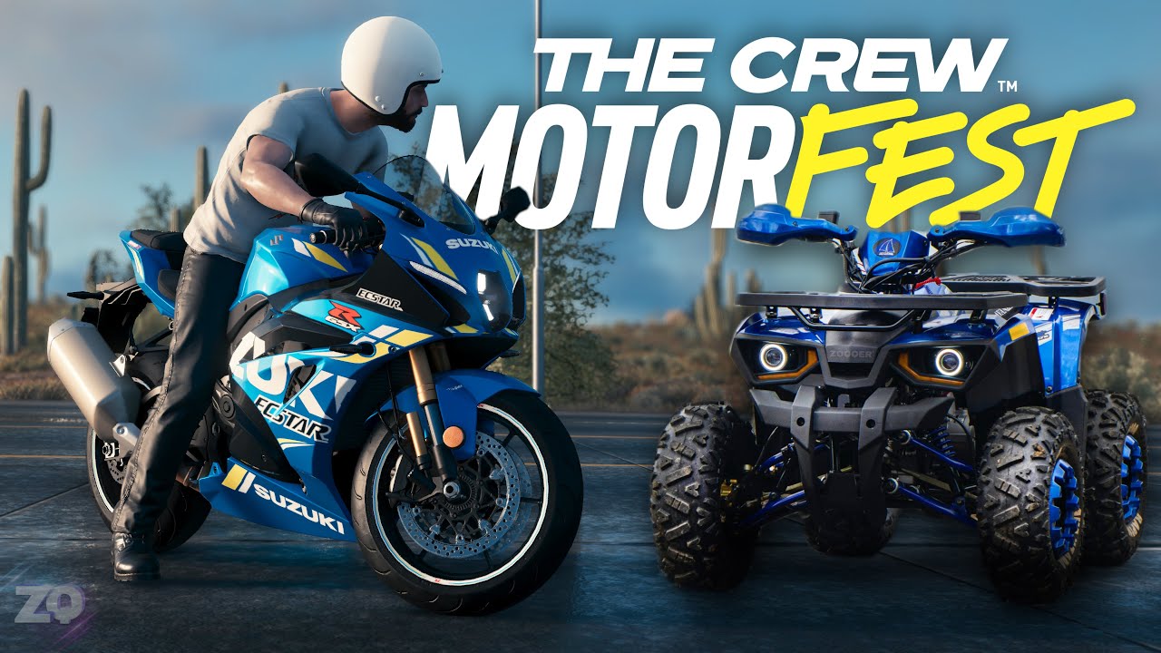 QUADS und Motorräder ! - THE CREW MOTORFEST - YouTube