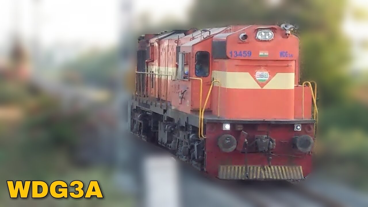 WDG3A VATVA DIESEL LOCOMOTIVE |WDG3A HORN |ALCO LOCOMOTIVE| INDIAN ...