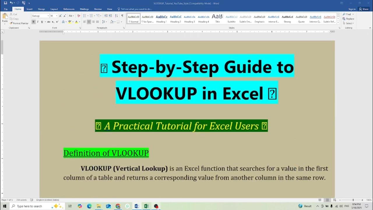 Master VLOOKUP in Excel - Step-by-Step Guide with Real-Life Examples ...