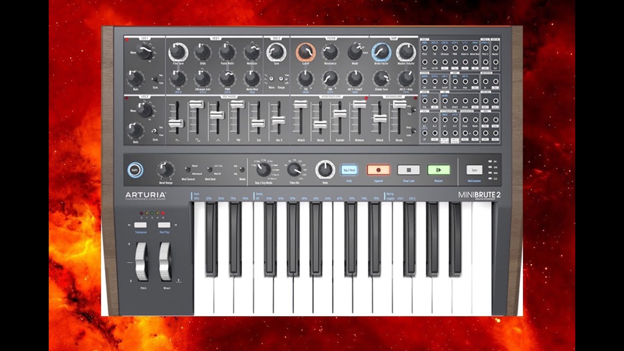 Arturia MINIBRUTE 2 - Nice Patch Designed for Sequences - Different ...